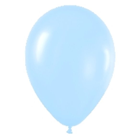 Articulo Globos Látex R12 Azul Satín de 30cm aprox (50 ud) de Sempe...